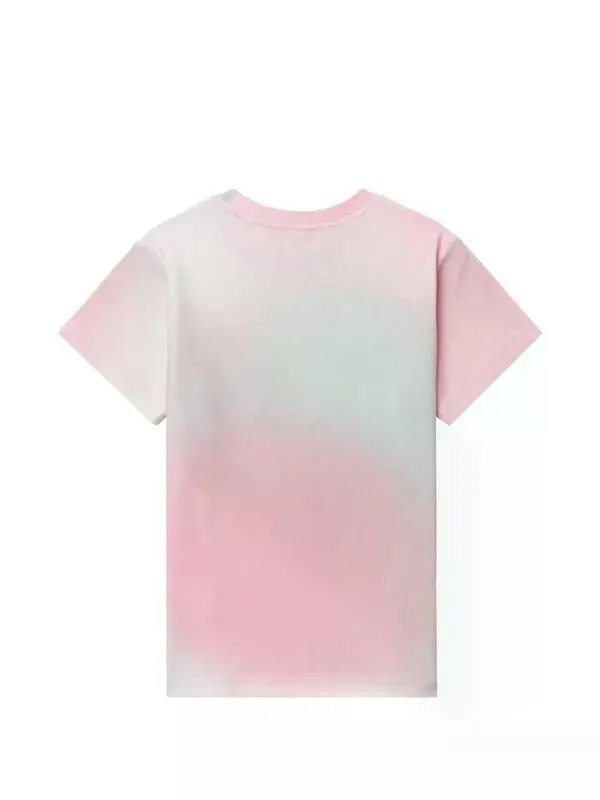 AAPE BY *A BATHING APE Gradient-effect Logo-print T-shirt