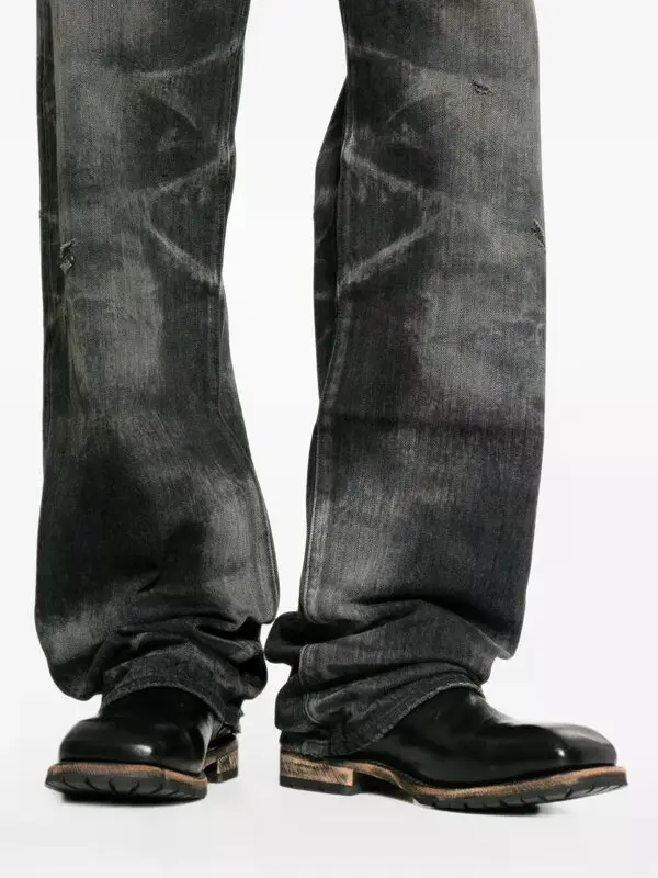 Mastercraft Union Faded Distressed-effect Jeans