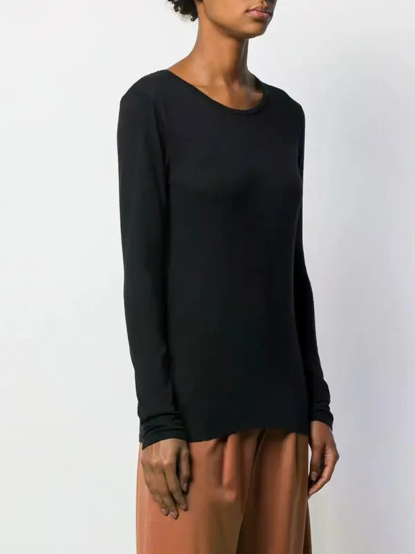 Majestic Filatures Long-sleeve Knit Top