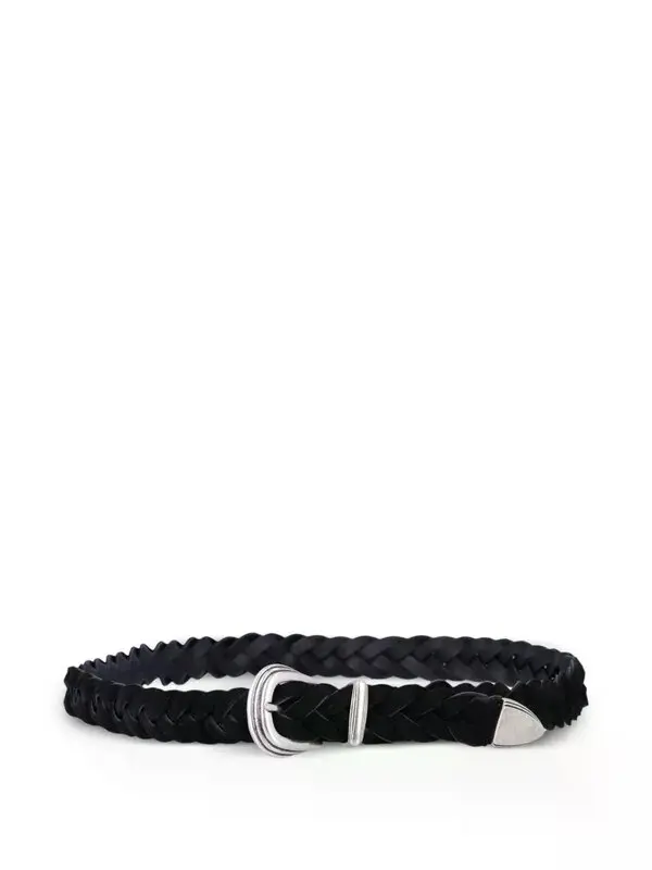 MANCINI 1979 John Braided Suede Belt