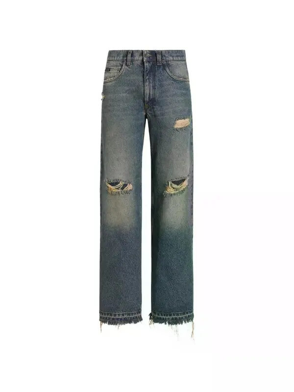 Dolce & Gabbana 5-pocket Denim Trousers - Blue