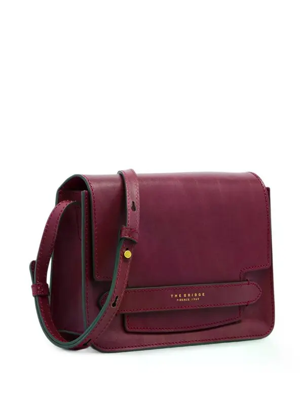 THE BRIDGE Leather Cross Body Bag