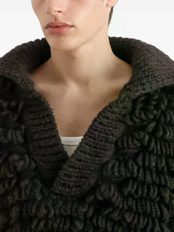 Dolce & Gabbana Fur-effect Wool Pullover