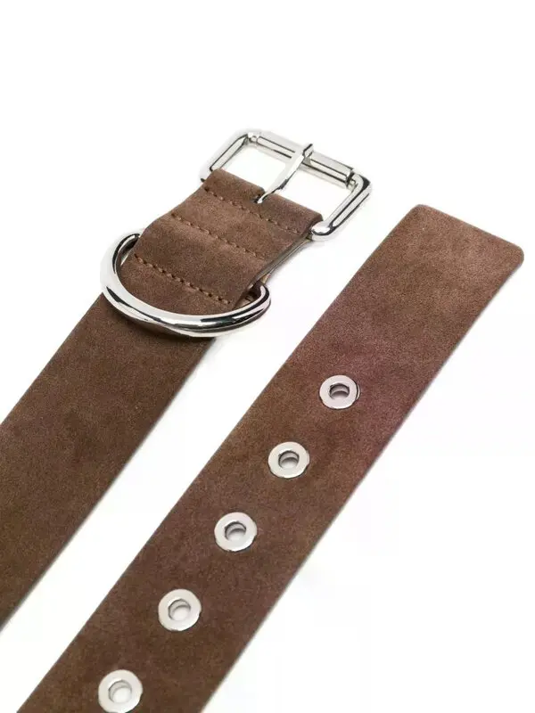 Liviana Conti Suede D-ring Belt
