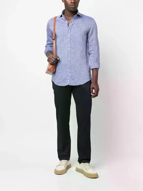 Paul & Shark Keyring-detail Straight-leg Chinos
