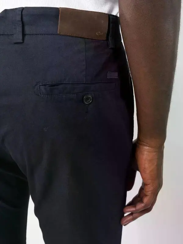 Paul & Shark Keyring-detail Straight-leg Chinos