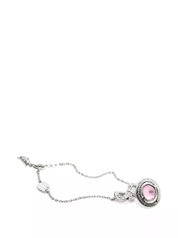 VIVIENNE WESTWOOD Octavie Bow-detail Bracelet - Silver
