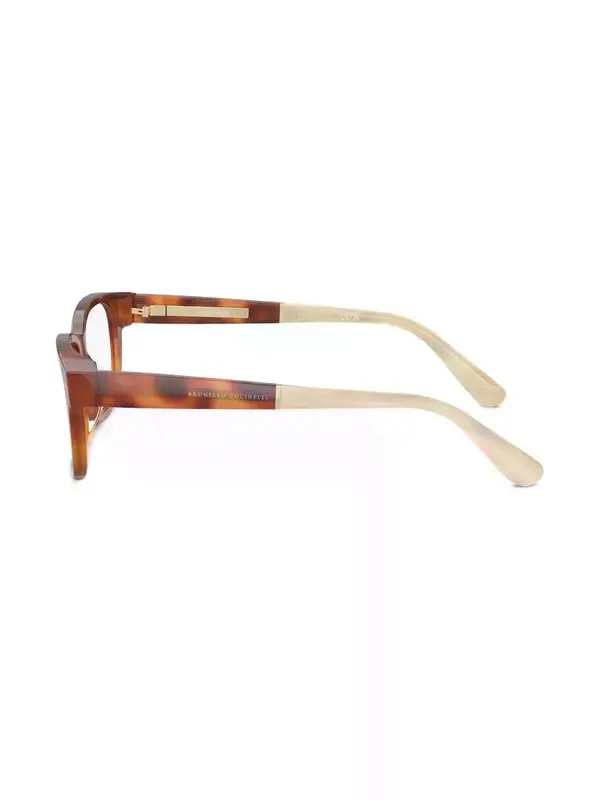 Brunello Cucinelli Tortoiseshell-effect Glasses