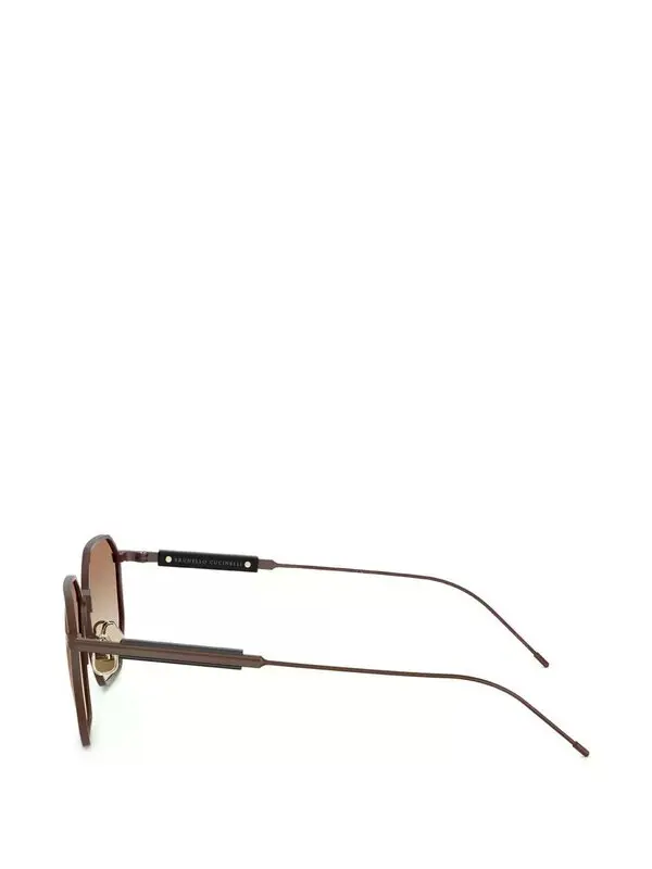 Brunello Cucinelli Geometric-frame Sunglasses