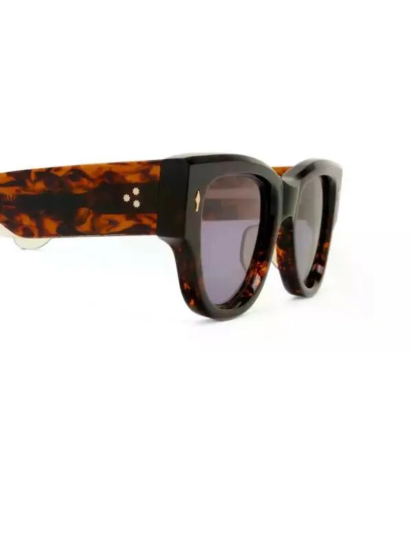 JACQUES MARIE MAGE Chelsea Geometric-frame Sunglasses