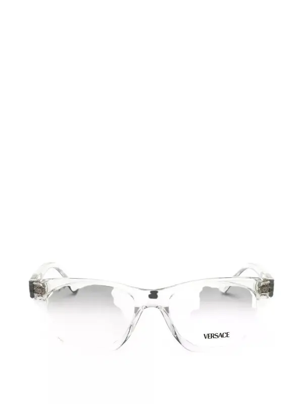 Versace Medusa Rectangle-frame Glasses