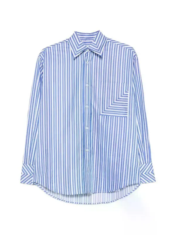 Victoria Beckham Chest-pocket Striped Shirt