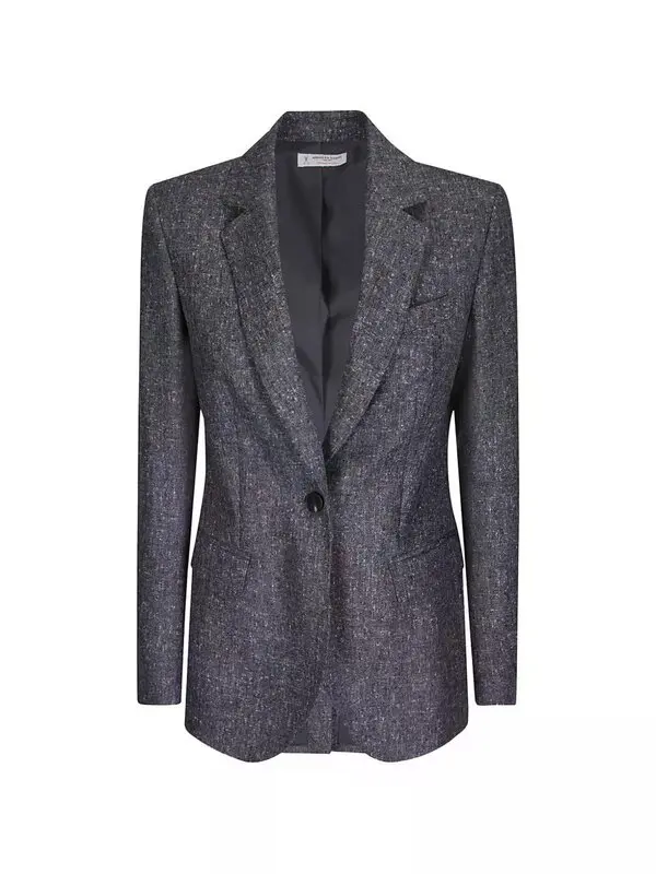 Alberto Biani Single-breasted Blazer - Grey