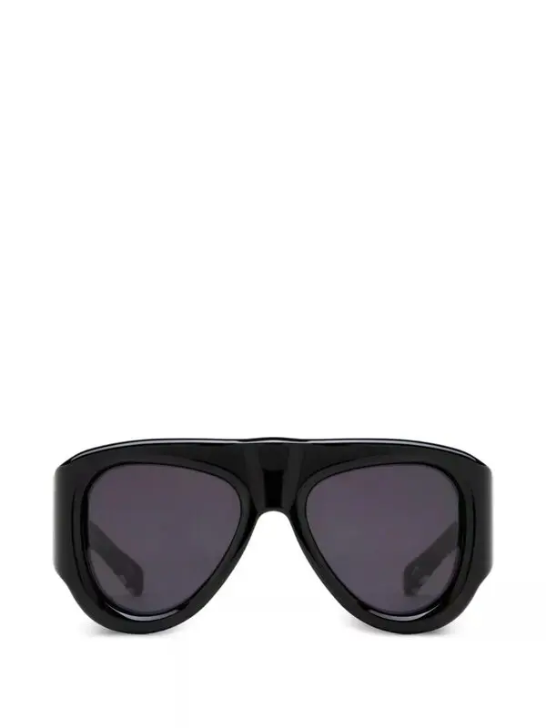 JACQUES MARIE MAGE Barclay Oversized-frame Sunglasses - Black