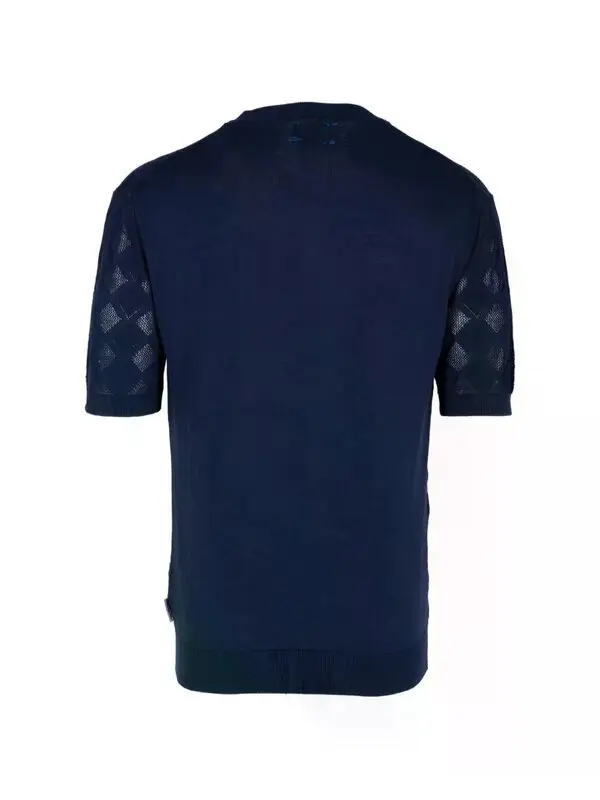 BOB Diamond-knit T-shirt