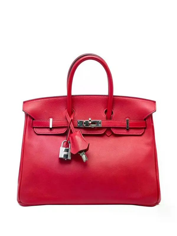 Hermès 2016 Swift Birkin Retourne 25 Handbag - Red