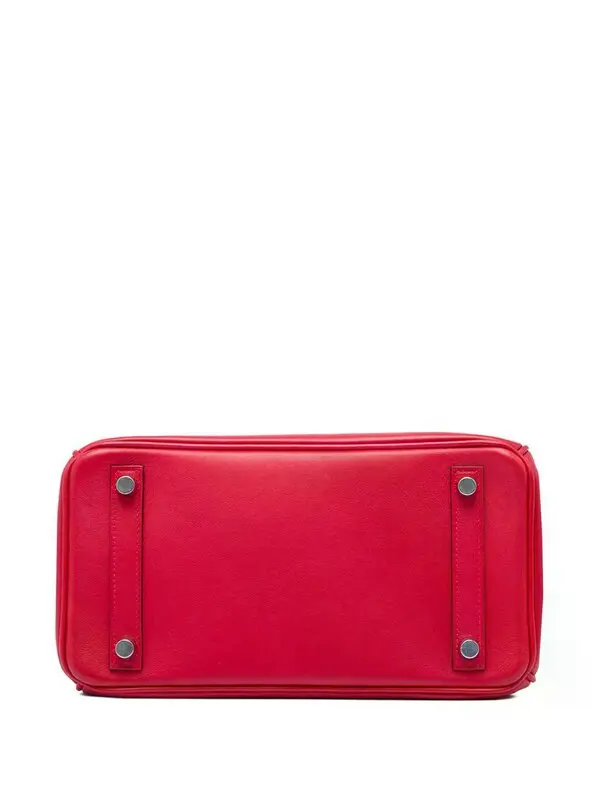 Hermès 2016 Swift Birkin Retourne 25 Handbag - Red
