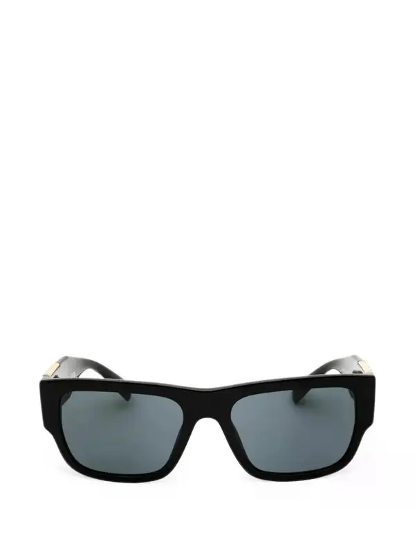 Versace Medusa-plaque Rectangle-frame Sunglasses