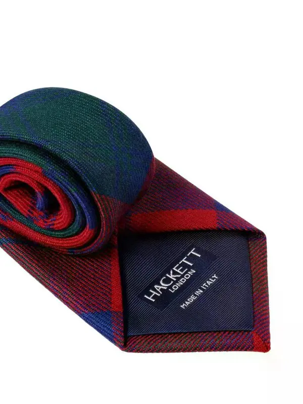 HACKETT  Tartan Wool Tie