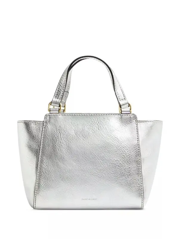 THE BRIDGE Laminated Leather Bucket Bag