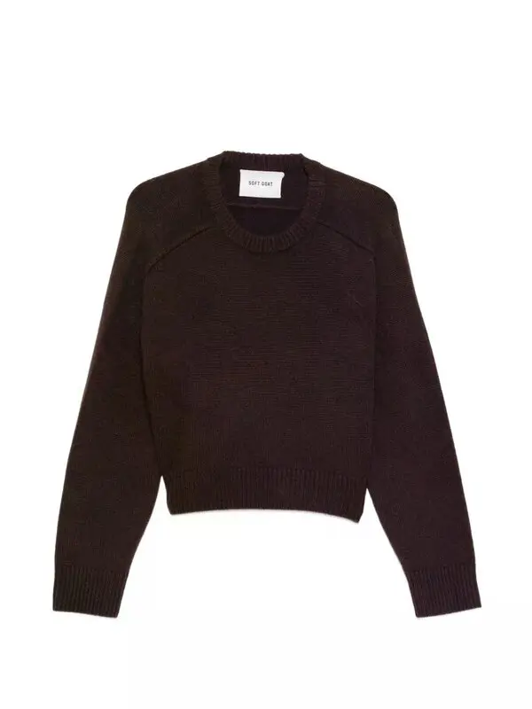 Soft Goat Cropped Cashmere Sweater