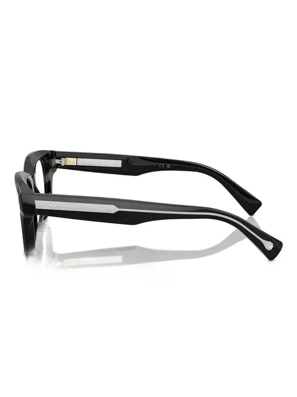 Brunello Cucinelli Miles Acetate Rectangle Frames