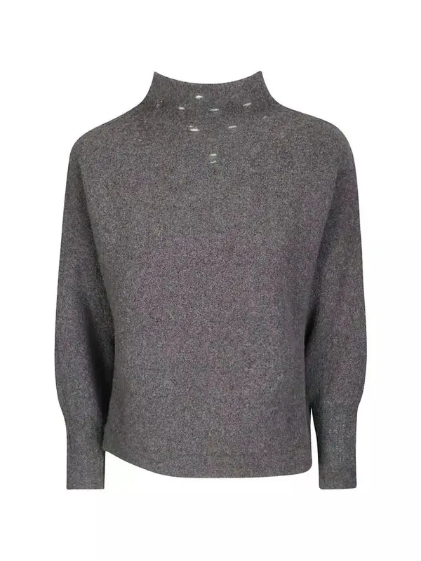 ARCHIVIO B Distressed Bouclé Sweater