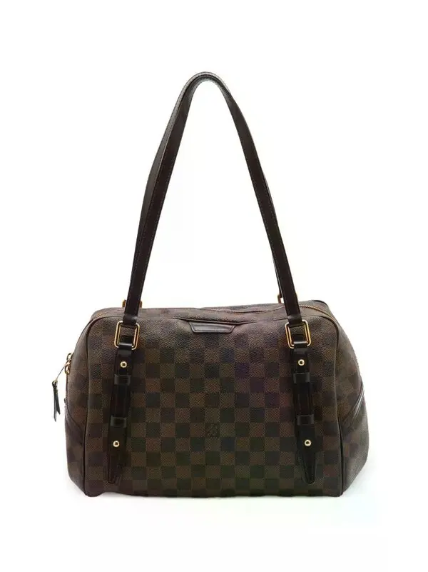 LOUIS VUITTON Gm Rivington Damier Ebene Tote Bag