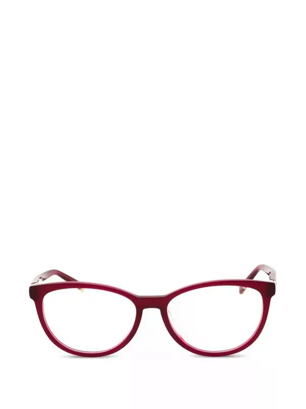 Missoni Logo-lettering Glasses - Red