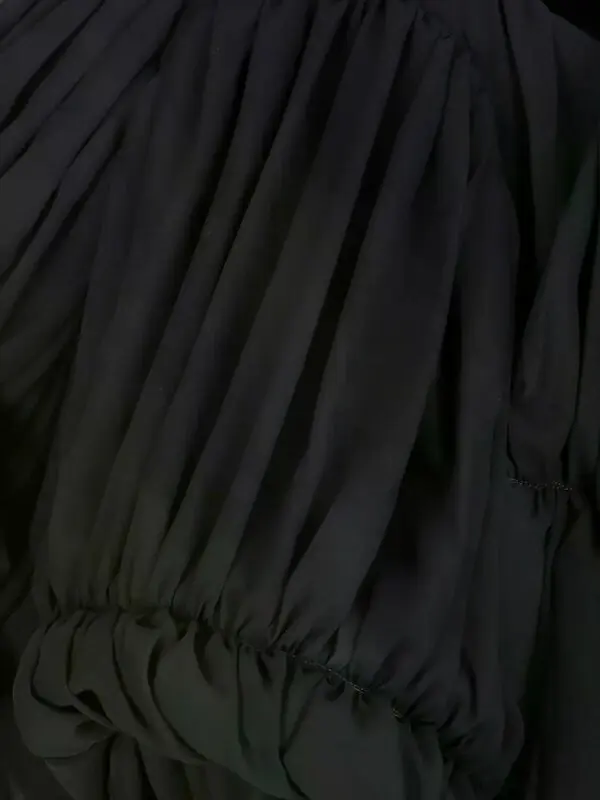 Comme Des Garçons Gathered Ruffled Jacket