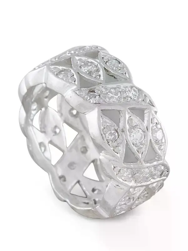 LB EXCLUSIVE Diamond Openwork Ring