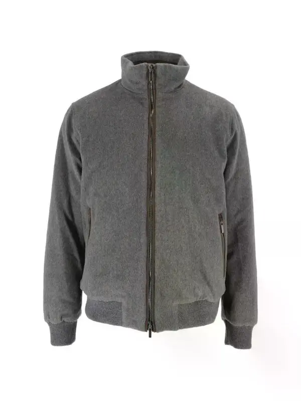 Peserico Ribbed-trim Jacket