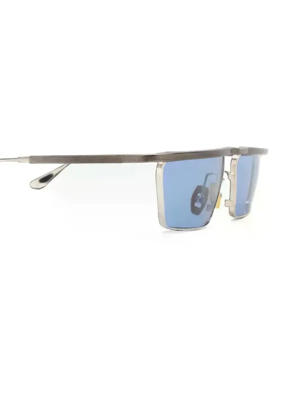JACQUES MARIE MAGE Bogart Rectangle-frame Sunglasses