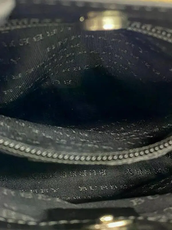 Burberry 1990-2000 House Check Canvas Handbag