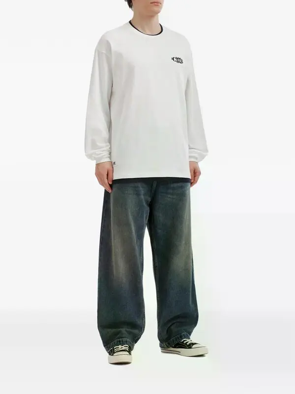 CHOCOOLATE Logo-print Long-sleeve T-shirt
