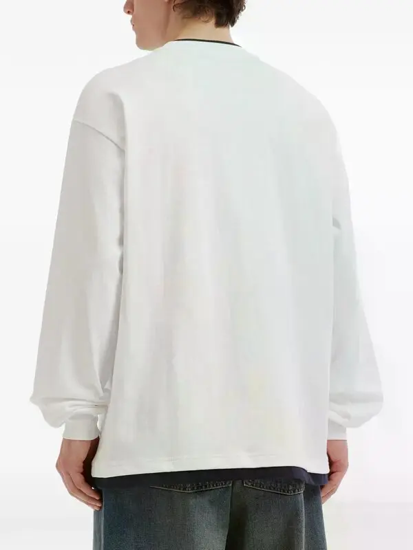 CHOCOOLATE Logo-print Long-sleeve T-shirt