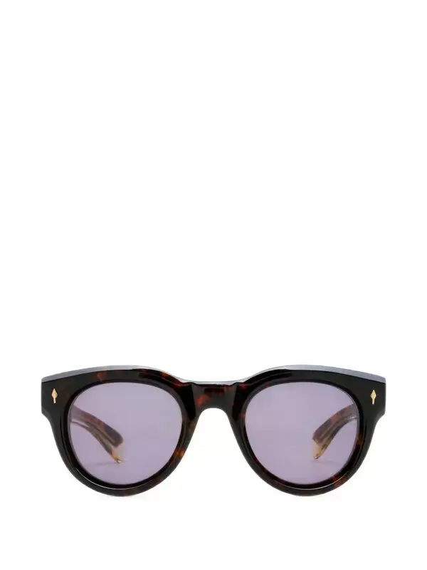 JACQUES MARIE MAGE Molitor Round-frame Sunglasses - Brown