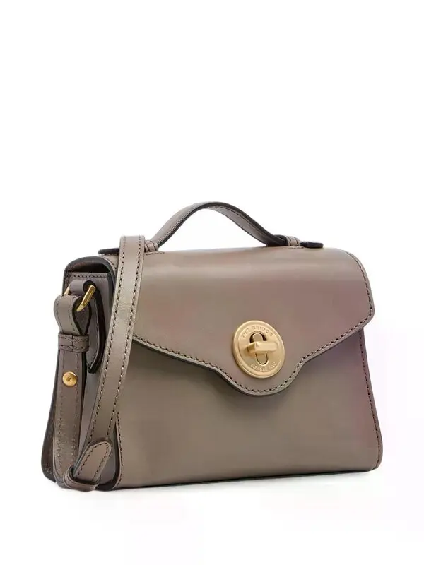 THE BRIDGE Leather Tote Bag - Grey