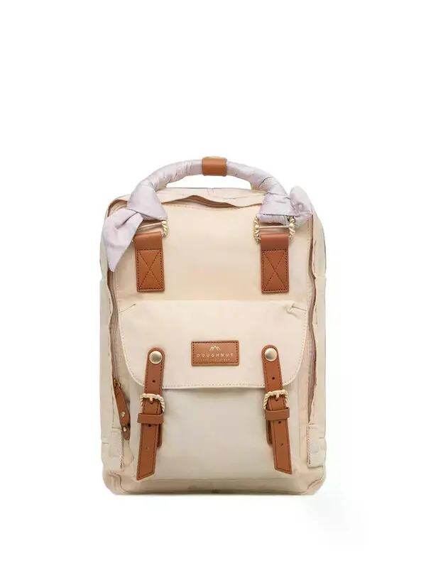 DOUGHNUT Macaroon Grace 16l Scarf-wrapped Buckled Backpack - Neutrals