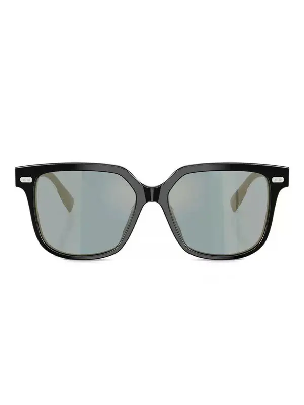 Brunello Cucinelli Square-frame Sunglasses - Black