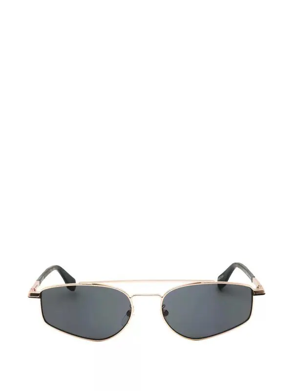 Adidas Geometric-frame Sunglasses - Gold