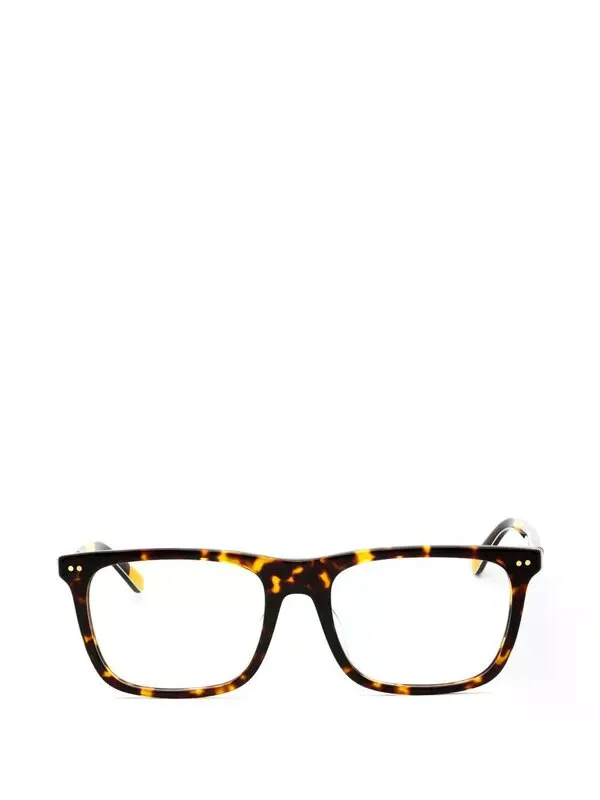 Polo Ralph Lauren Tortoiseshell-effect Rectangle-frame Glasses