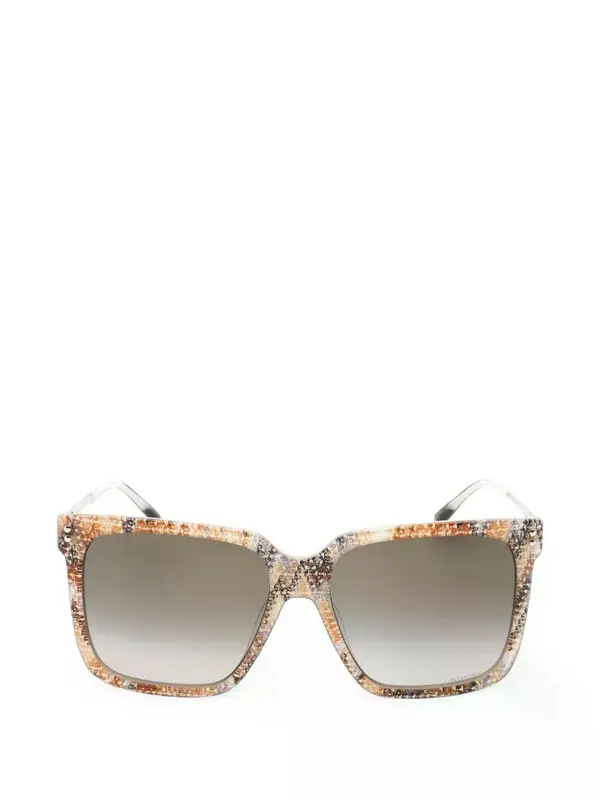 Missoni Square-frame Sunglasses - Neutrals