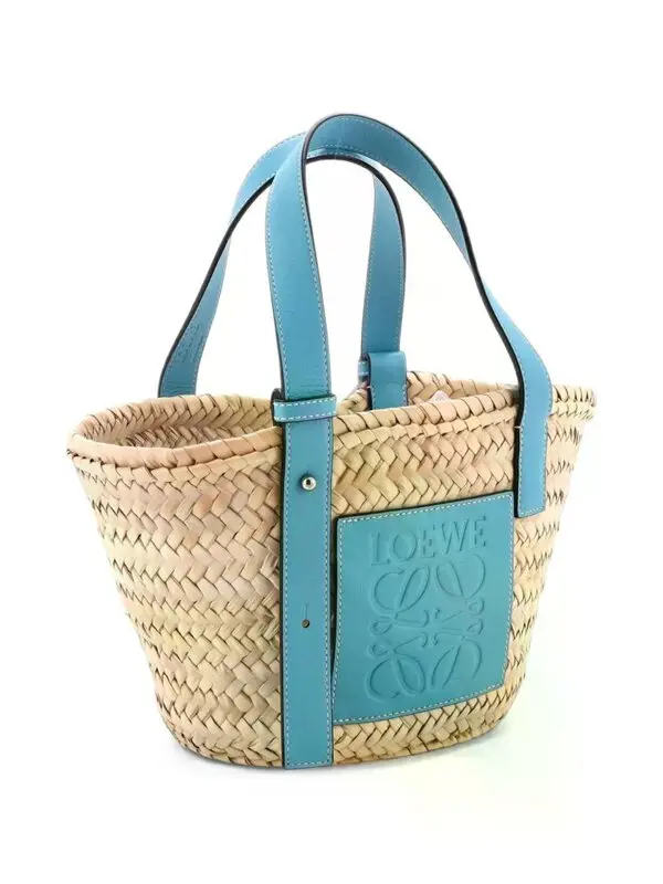 Loewe Basket Raffia Small Tote Bag