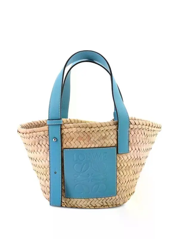 Loewe Basket Raffia Small Tote Bag