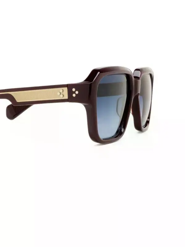 JACQUES MARIE MAGE Alfred Square-frame Sunglasses