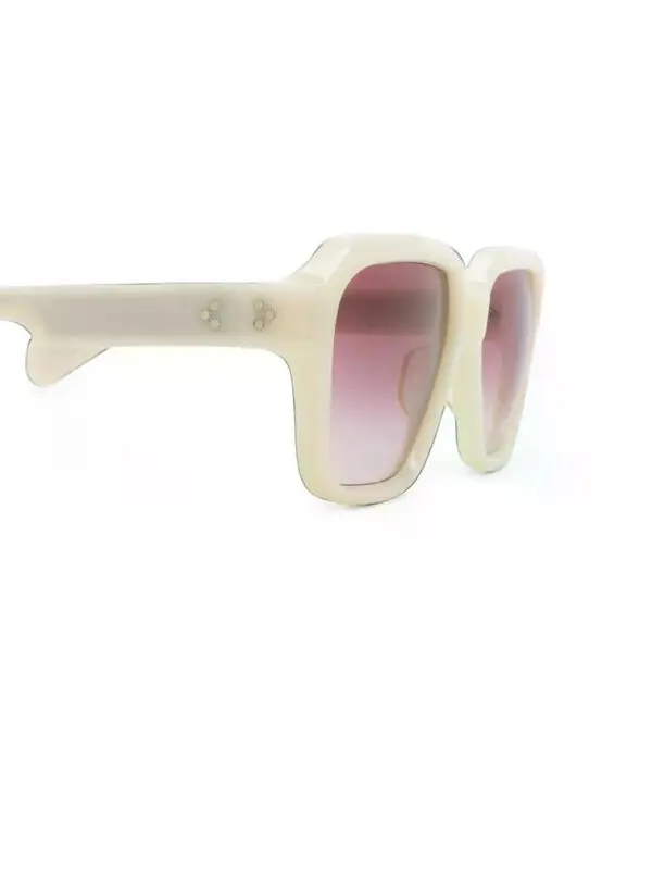 JACQUES MARIE MAGE Alfred Square-frame Sunglasses