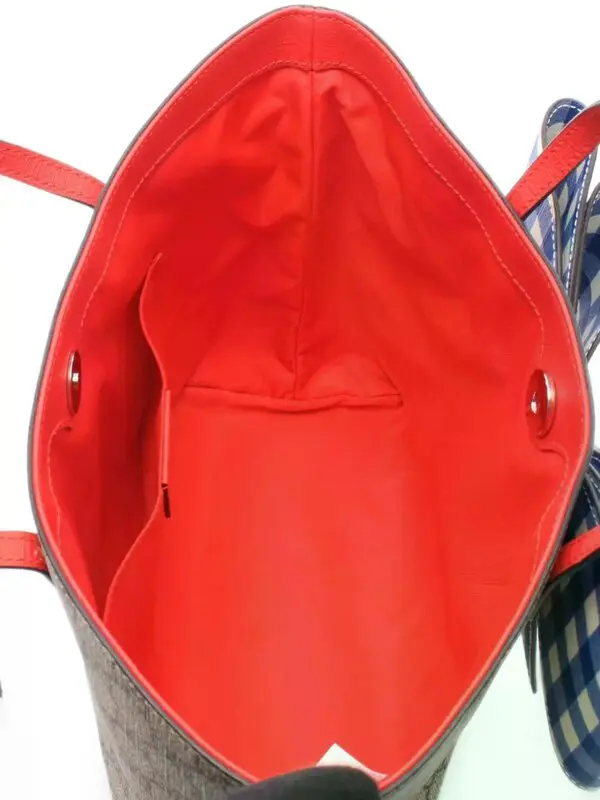 Gucci 2010s Gg Supreme Bow Tote Bag