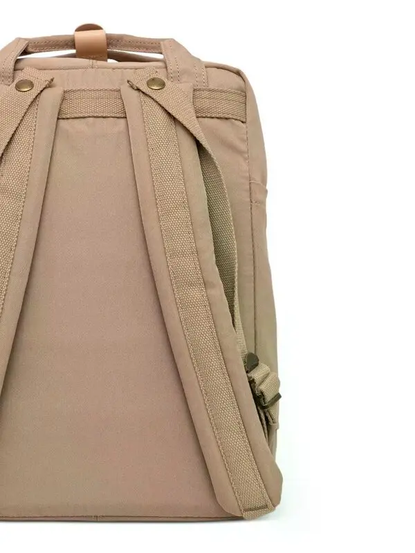 DOUGHNUT Macaroon Buckle-fastening Logo-patch Backpack - Neutrals