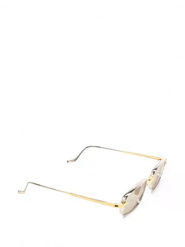 JACQUES MARIE MAGE Dusk Rectangle-frame Sunglasses